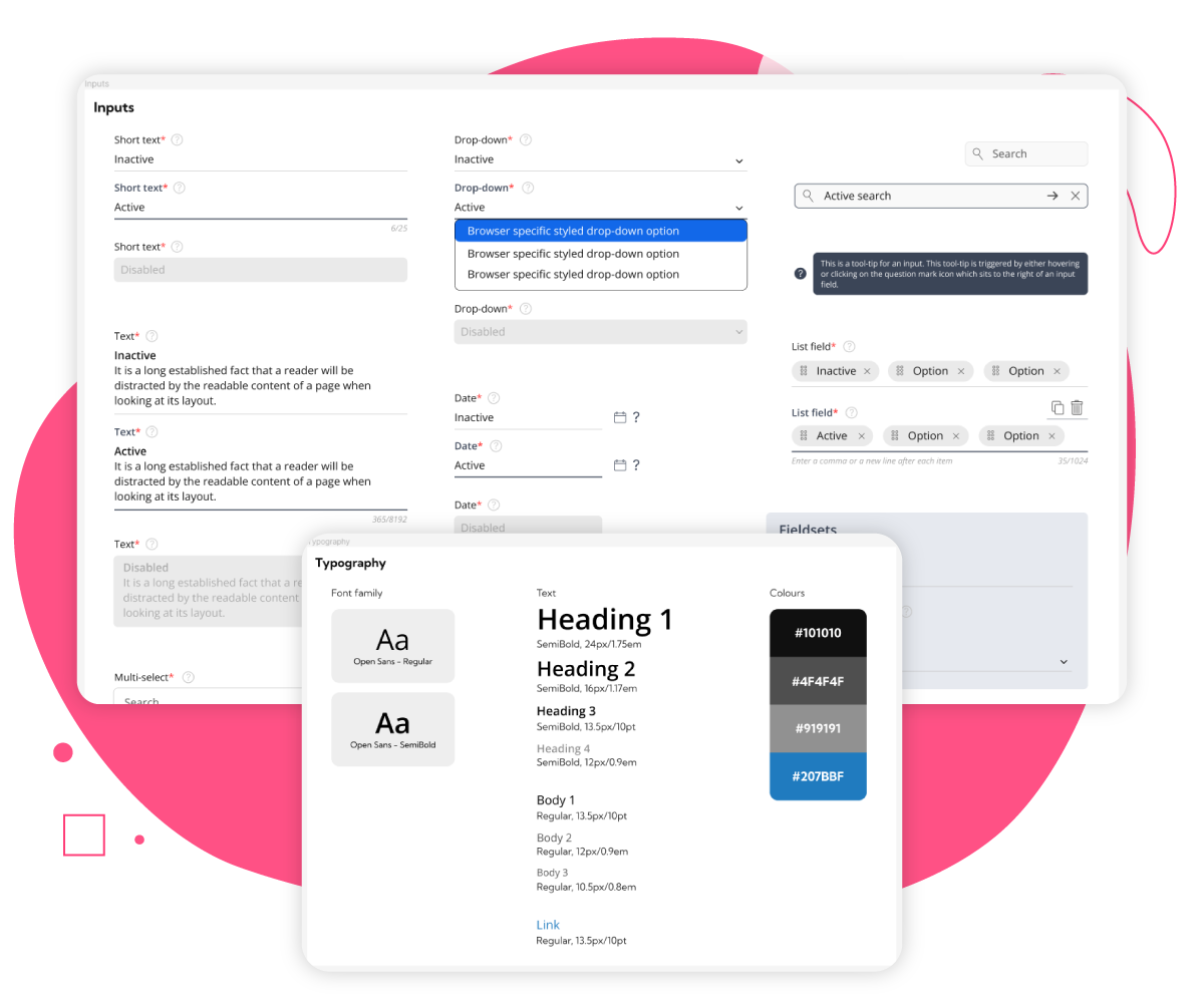 Psoda's Figma Design System | Will Donaldson UI/UX Designer ...